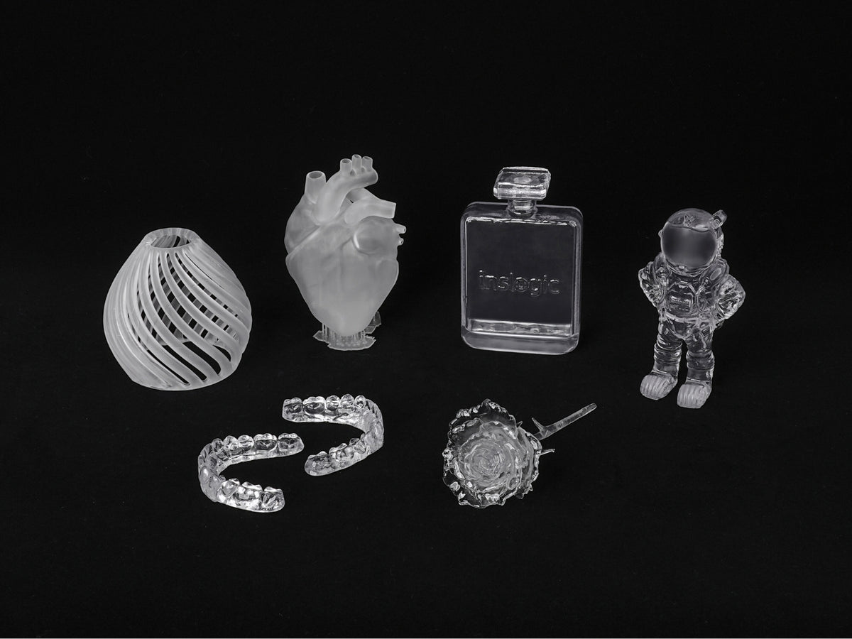 clear plastic printing