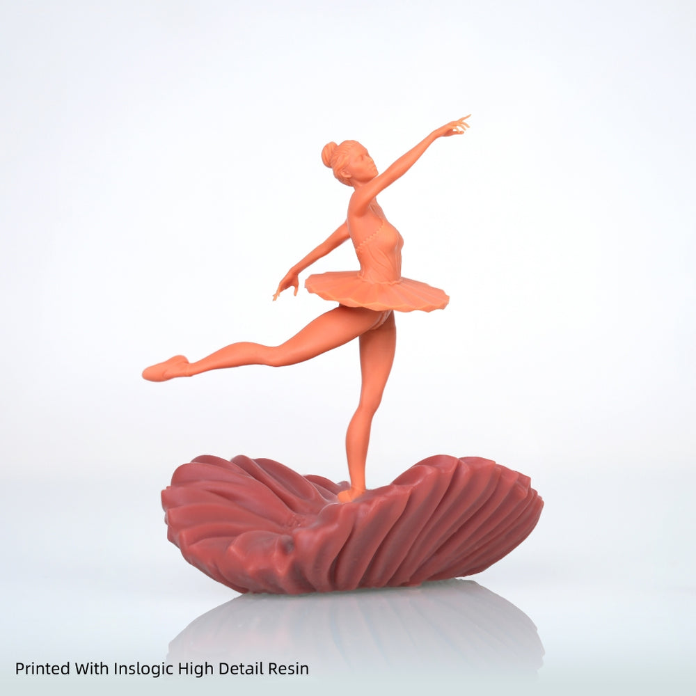 Ballet Dancer Model - Printable Free 3D Model Resource - Inslogic 3D