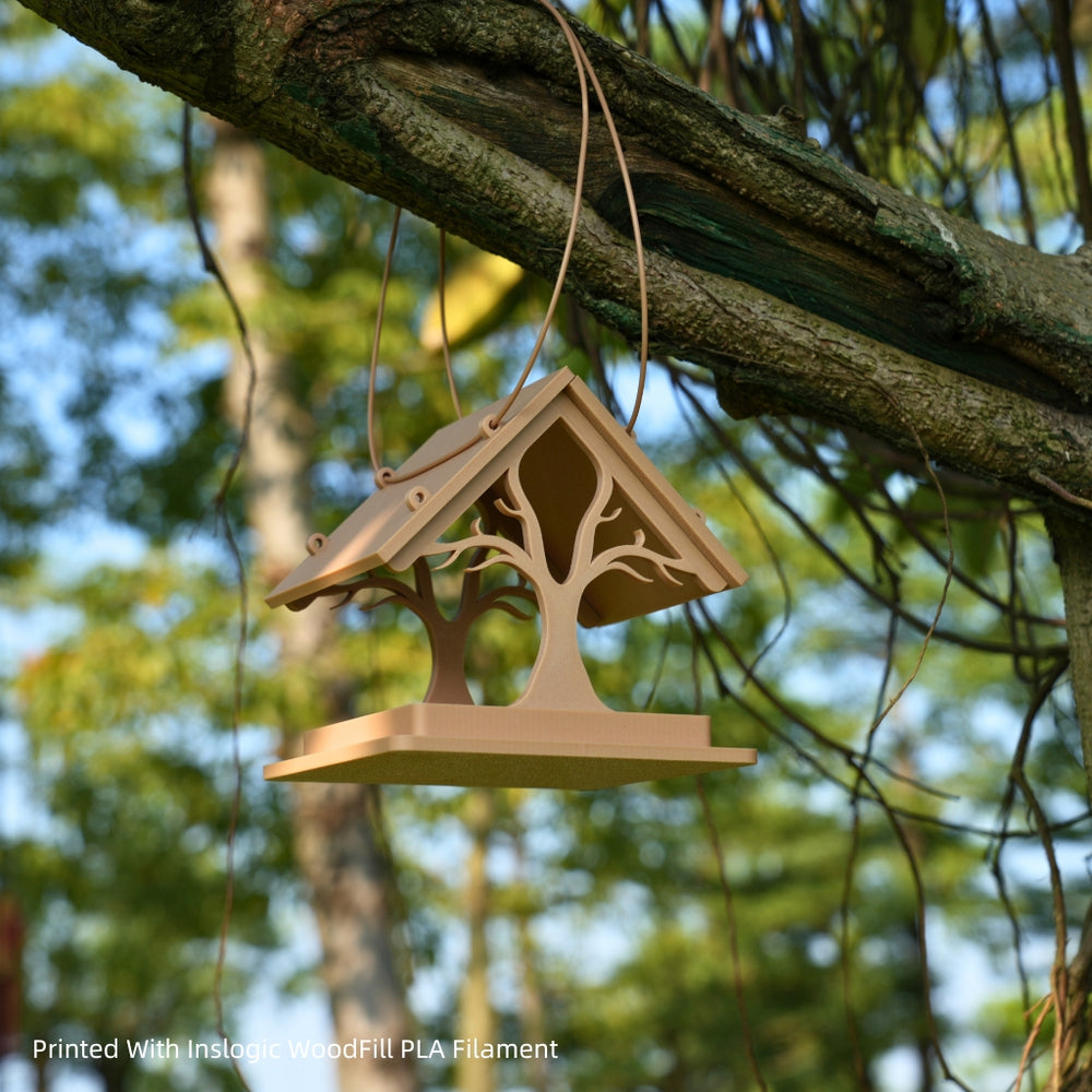 Bird Feeder Model - Printable Free 3D Model Resource - Inslogic 3D