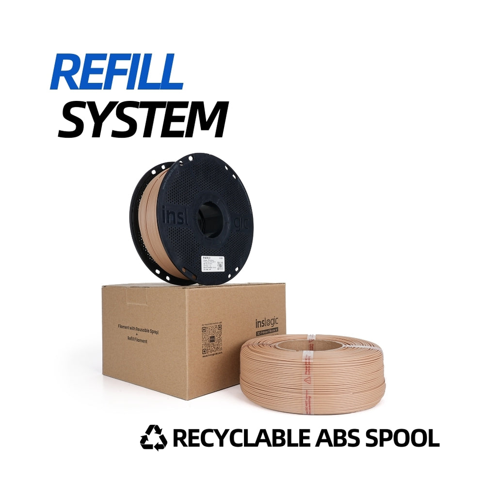 Inslogic WoodFill PLA Filament Bundle Pack 1.75 mm