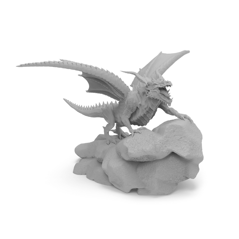 Roaring Dragon Model - Printable Free 3D Model Resource - Inslogic 3D