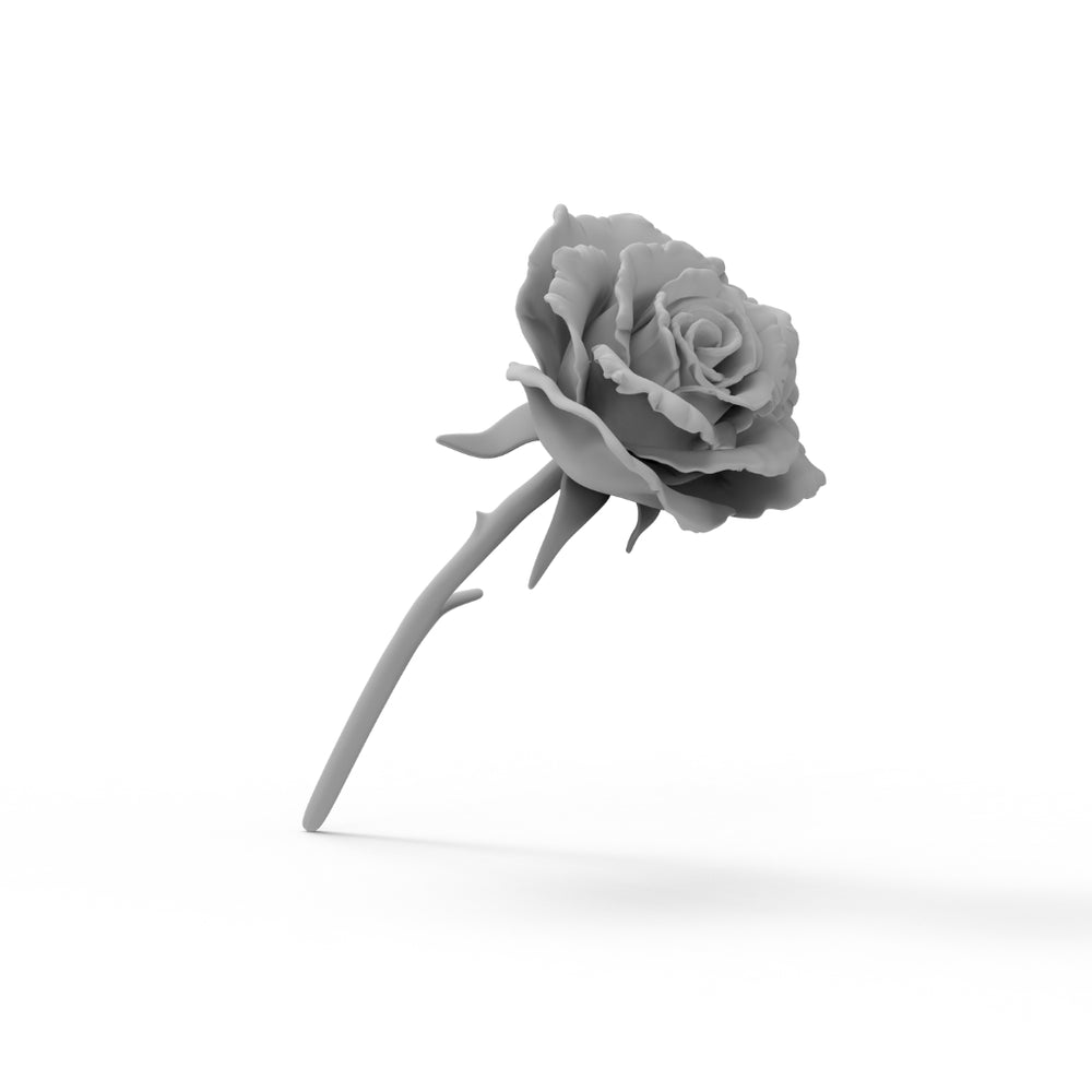 Rose Model - Printable Free 3D Model Resource - Inslogic 3D